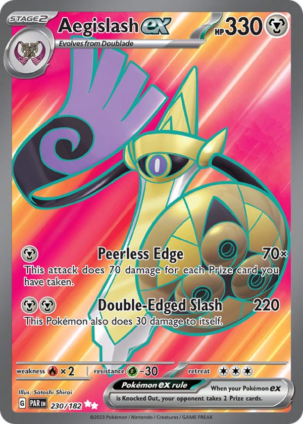 Aegislash ex 230/182 - Wert, Bild & Seltenheit | Pokemonkarte.de