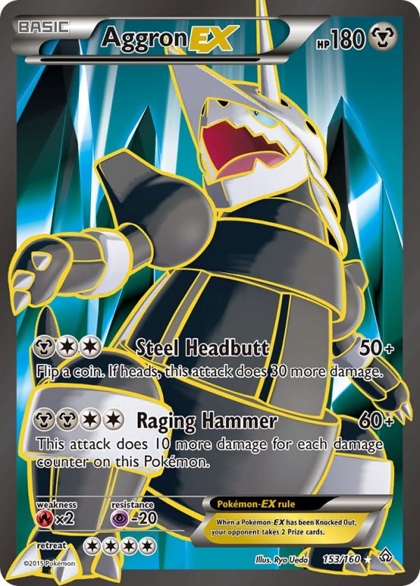 Aggron-EX 153/160 - Wert, Bild & Seltenheit | Pokemonkarte.de