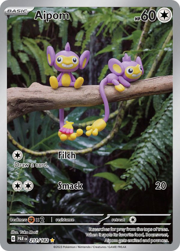 Aipom 211/182 - Wert, Bild & Seltenheit | Pokemonkarte.de