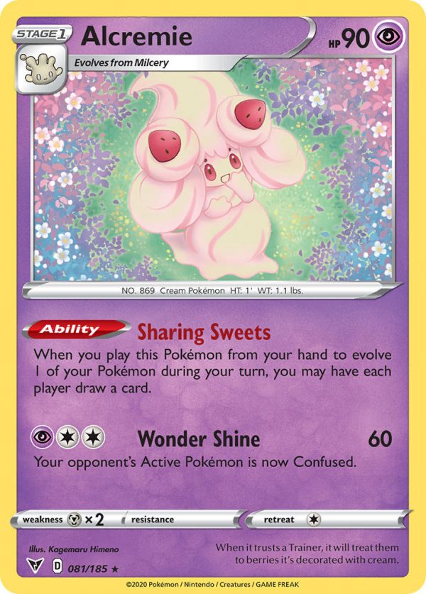 Alcremie 081/185 - Wert, Bild & Seltenheit | Pokemonkarte.de