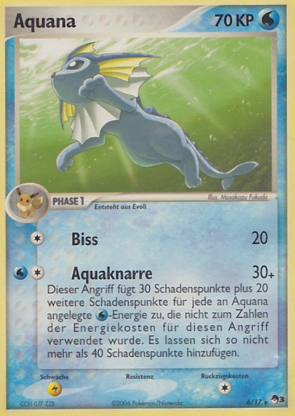 Aquana (#0134) deutsche Pokémon-Karten: Komplette Übersicht mit Preisen ...