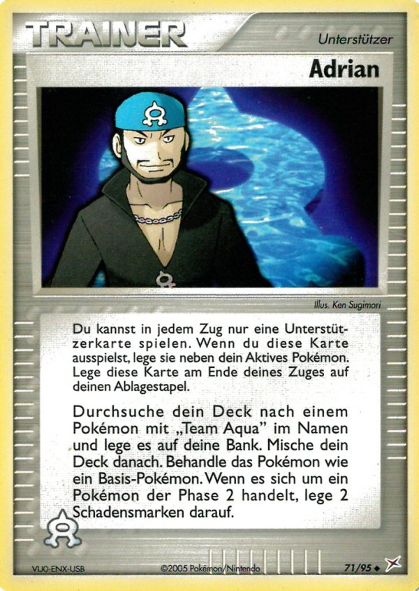 Adrian 71/95 - Wert, Bild, Künstler & Seltenheit | Pokemonkarte.de