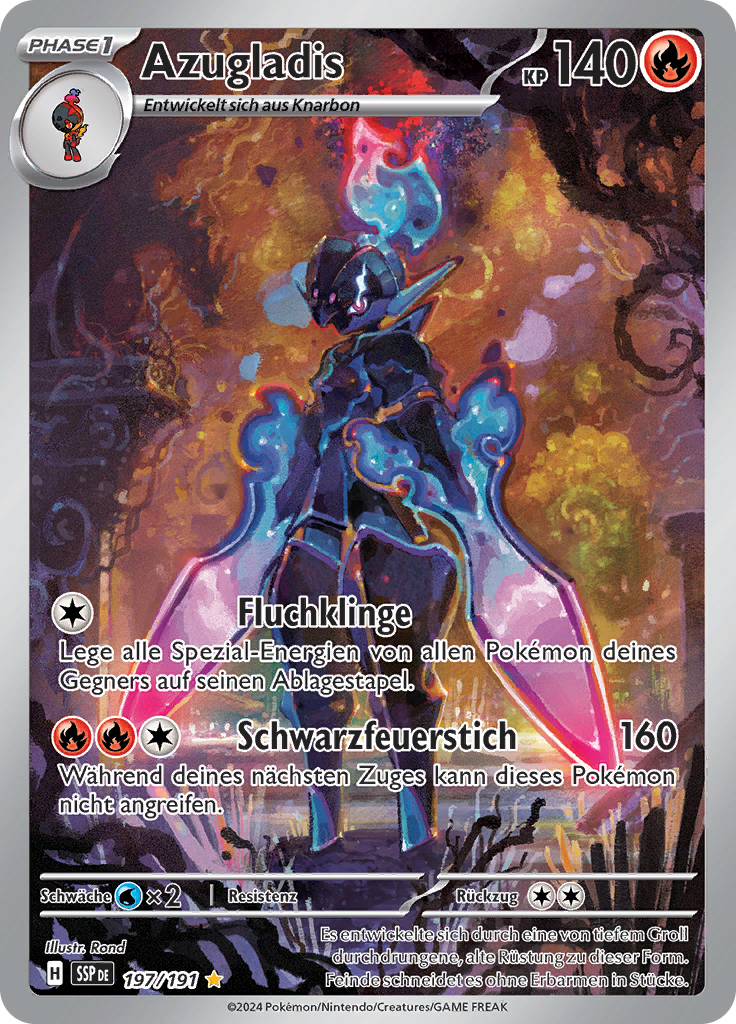 Azugladis 197 - Wert, Bild & Seltenheit | Pokemonkarte.de