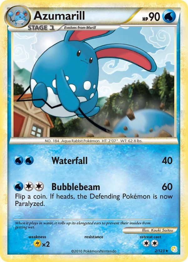 Azumarill 2/123 - Wert, Bild & Seltenheit | Pokemonkarte.de