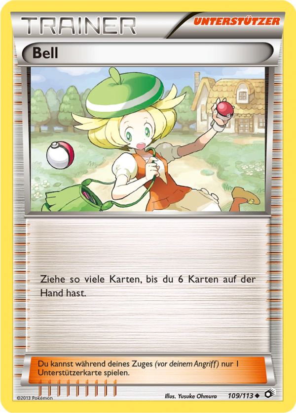 Bell 109/113 - Wert, Bild & Seltenheit | Pokemonkarte.de