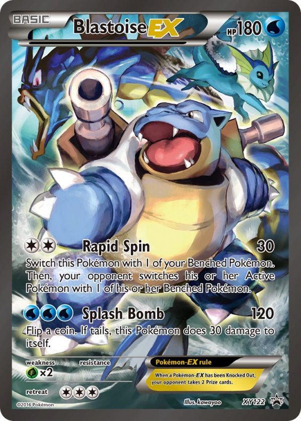 Blastoise-EX XY122 - Wert, Bild & Seltenheit | Pokemonkarte.de