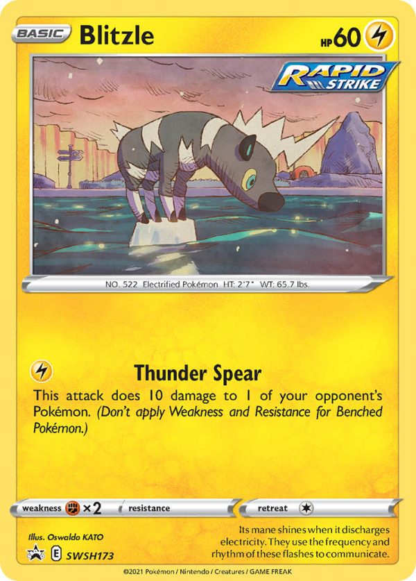 Blitzle SWSH173 - Wert, Bild, Künstler & Seltenheit | Pokemonkarte.de