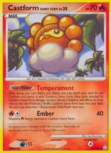 Castform Sunny Form 51/146 - Wert, Bild & Seltenheit | Pokemonkarte.de