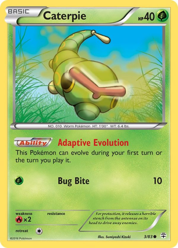 Caterpie 3/83 - Wert, Bild & Seltenheit | Pokemonkarte.de
