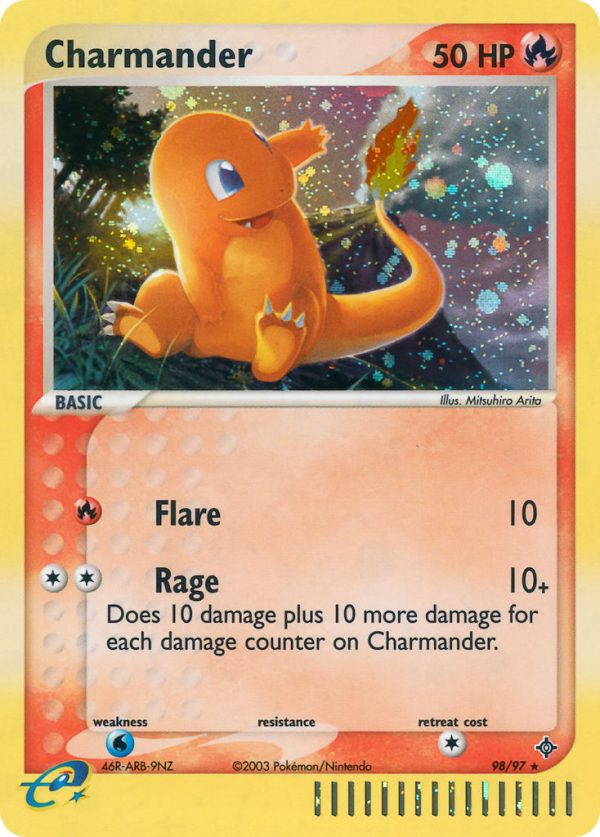 Charmander 98/97 - Wert, Bild & Seltenheit | Pokemonkarte.de