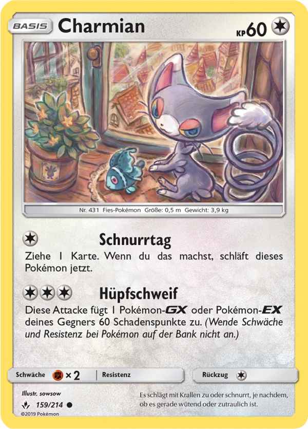 Charmian 159/214 - Wert, Bild & Seltenheit | Pokemonkarte.de