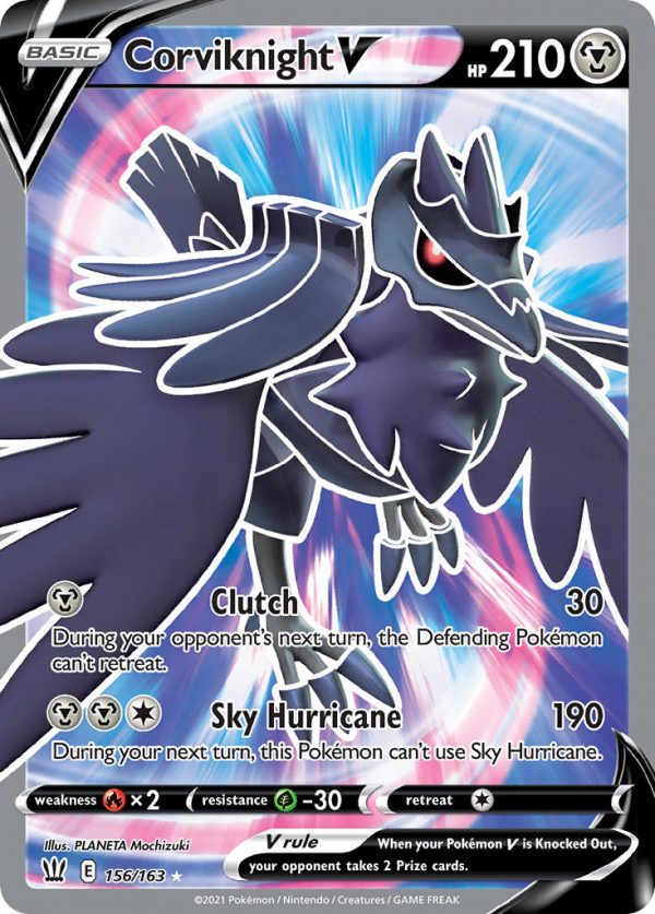 Corviknight V 156/163 - Wert, Bild & Seltenheit | Pokemonkarte.de