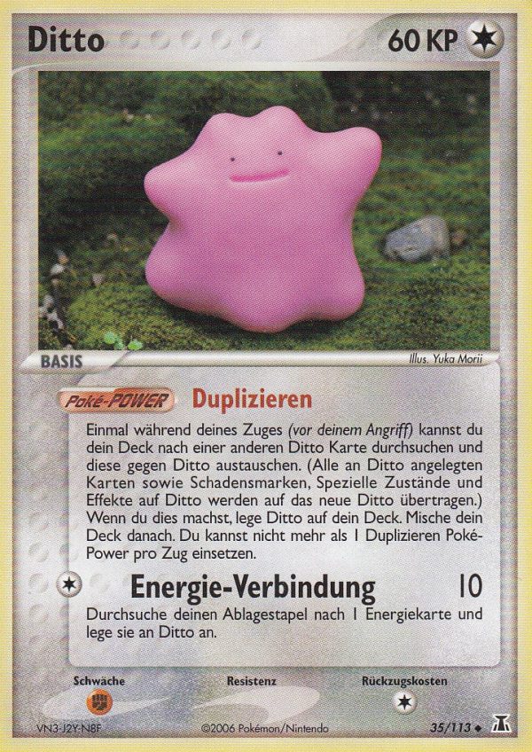 Ditto 35/113 - Wert, Bild & Seltenheit | Pokemonkarte.de