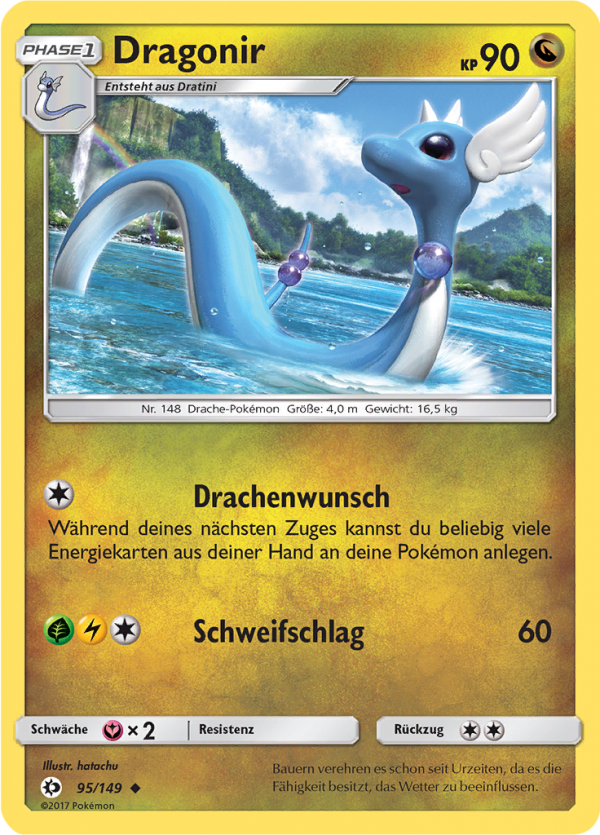 Dragonir 95/149 - Wert, Bild & Seltenheit | Pokemonkarte.de