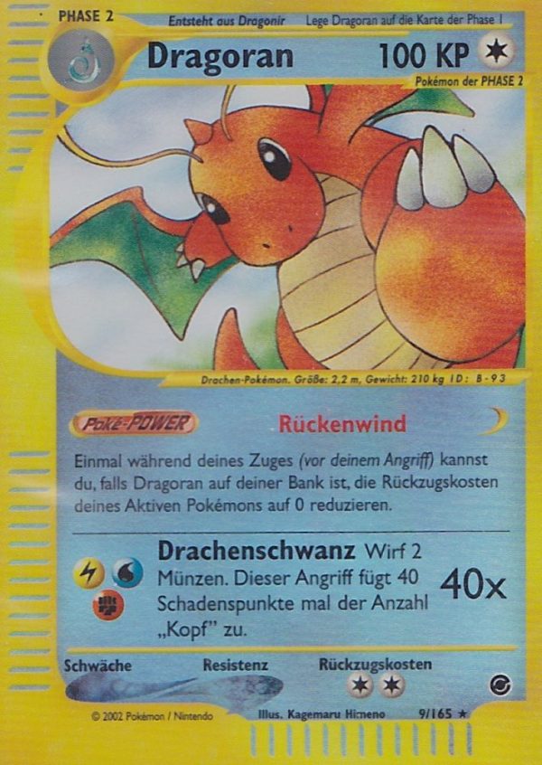 Dragoran 9/165 - Wert, Bild & Seltenheit | Pokemonkarte.de