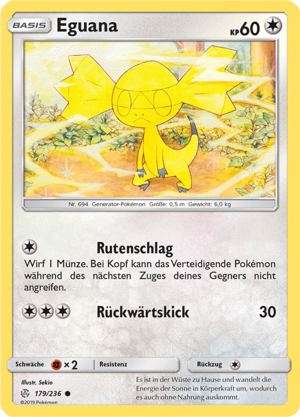 Eguana 179/236 - Wert, Bild & Seltenheit | Pokemonkarte.de