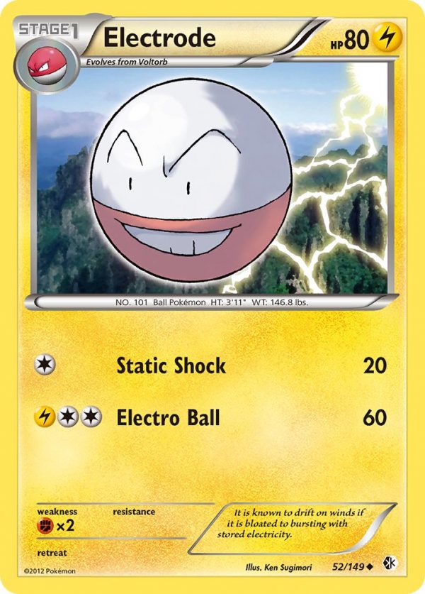 Electrode 52/149 - Wert, Bild & Seltenheit | Pokemonkarte.de