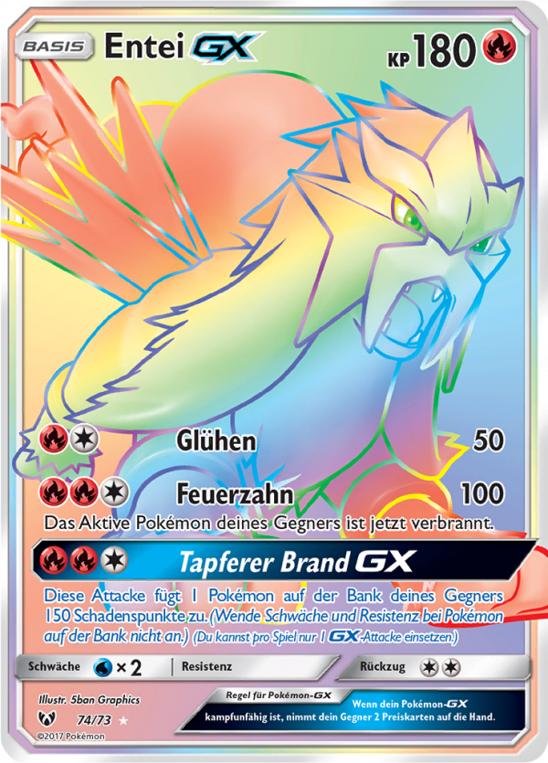 Übersicht aller deutschen Rare Rainbow Pokémon Karten mit Wertangabe ...