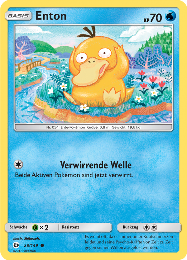 Enton 28/149 - Wert, Bild, Künstler & Seltenheit | Pokemonkarte.de