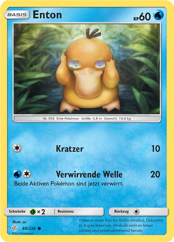 Enton (#0054) deutsche Pokémon-Karten: Komplette Übersicht mit Preisen ...