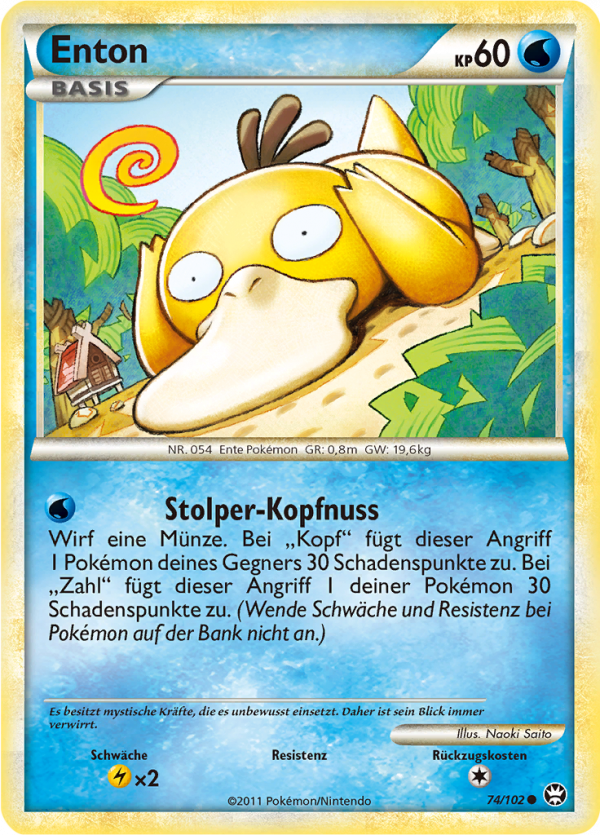 Enton (#0054) deutsche Pokémon-Karten: Komplette Übersicht mit Preisen ...