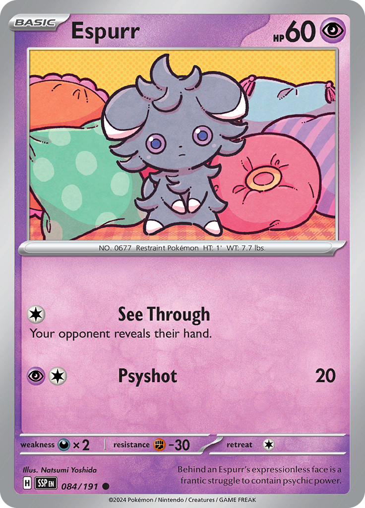 Espurr 084 - Wert, Bild & Seltenheit | Pokemonkarte.de