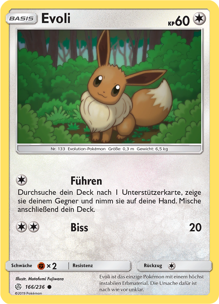Evoli 166/236 - Wert, Bild & Seltenheit | Pokemonkarte.de