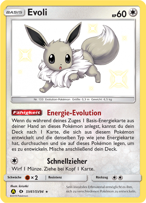 Evoli (#0133) deutsche Pokémon-Karten: Komplette Übersicht mit Preisen ...
