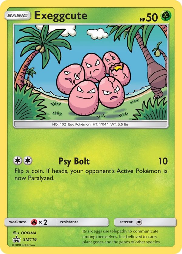 Exeggcute SM119 - Wert, Bild & Seltenheit | Pokemonkarte.de