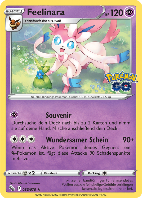 Feelinara 035/078 - Wert, Bild & Seltenheit | Pokemonkarte.de