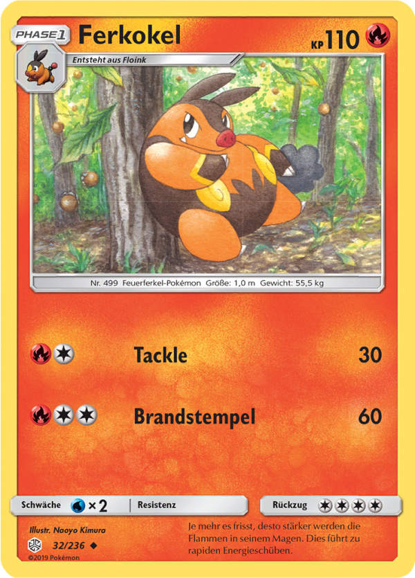 Ferkokel 32/236 - Wert, Bild & Seltenheit | Pokemonkarte.de