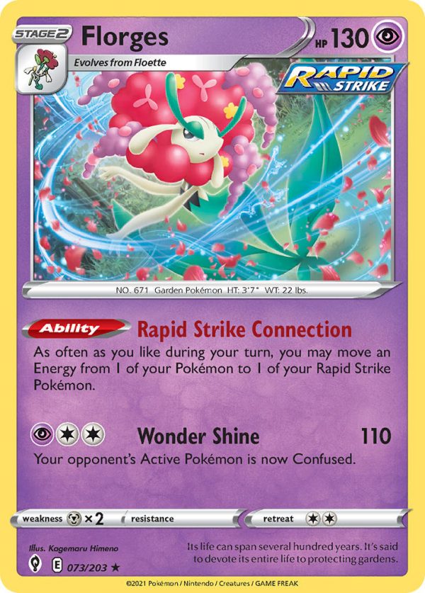 Florges 073/203 - Wert, Bild & Seltenheit | Pokemonkarte.de