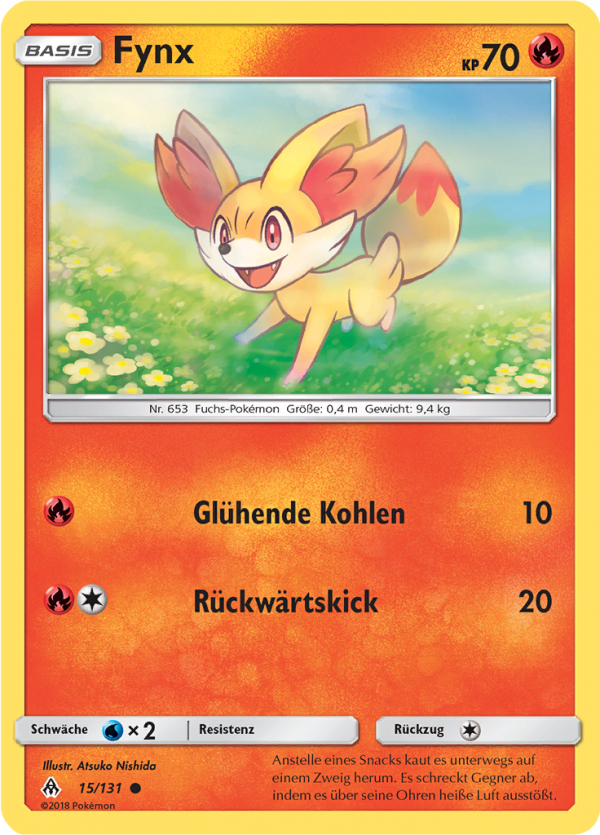 Fynx 15/131 - Wert, Bild & Seltenheit | Pokemonkarte.de
