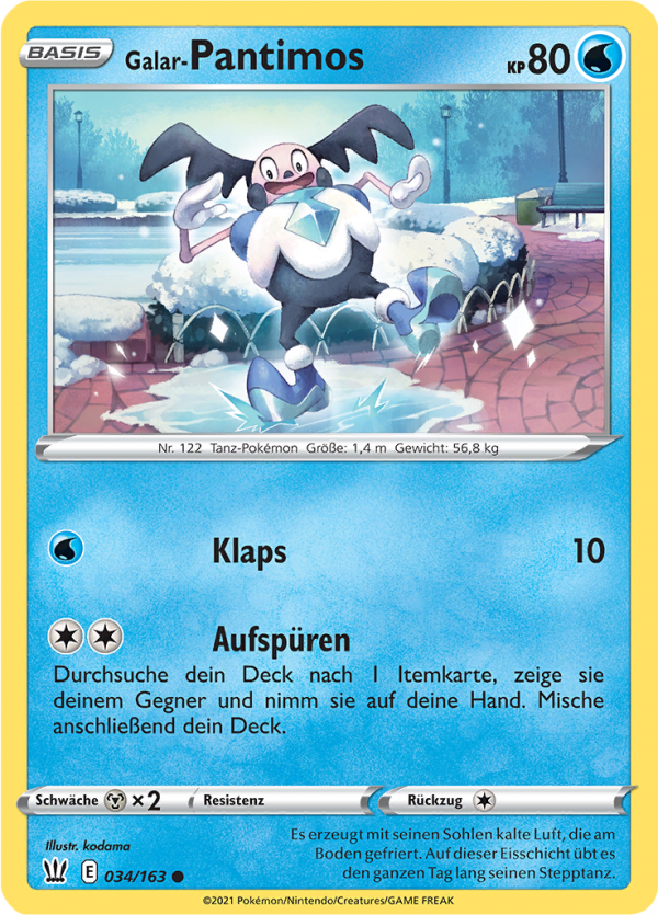 Galar-Pantimos 034/163 - Wert, Bild & Seltenheit | Pokemonkarte.de