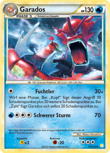 Garados (#0130) deutsche Pokémon-Karten: Komplette Übersicht mit ...