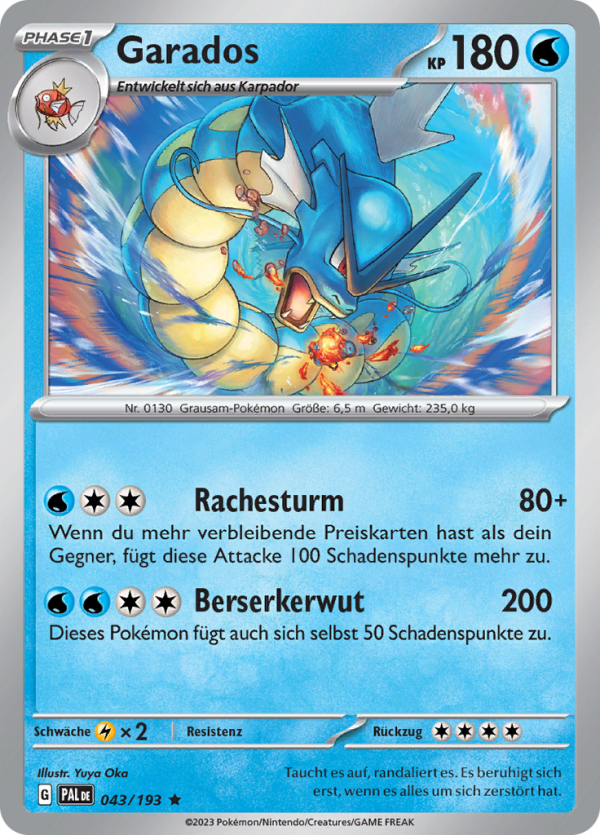 Garados 043/193 - Wert, Bild & Seltenheit | Pokemonkarte.de