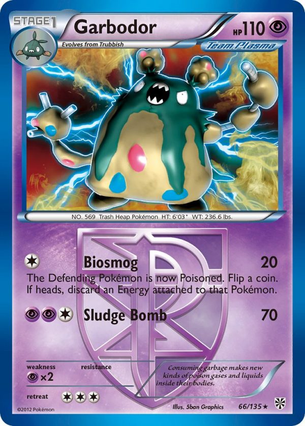 Garbodor 66/135 - Wert, Bild & Seltenheit | Pokemonkarte.de