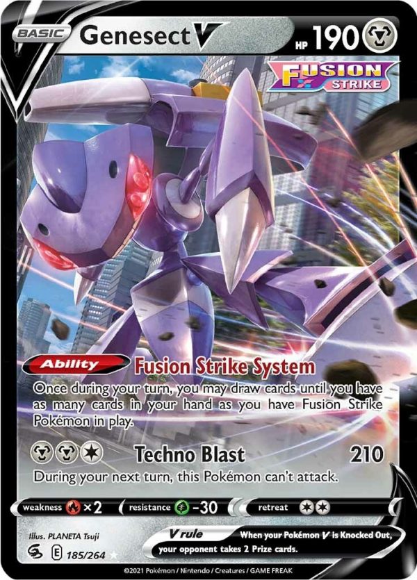 Genesect V 185/264 - Wert, Bild & Seltenheit | Pokemonkarte.de