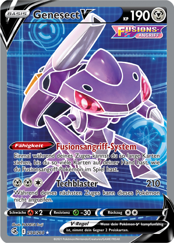 Genesect V 254/264 - Wert, Bild & Seltenheit | Pokemonkarte.de