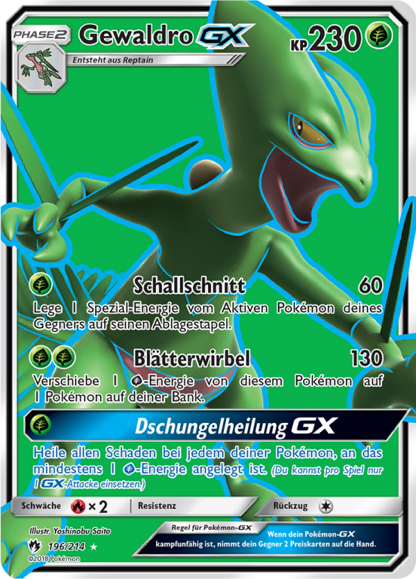 Gewaldro-GX 196/214 - Wert, Bild & Seltenheit | Pokemonkarte.de
