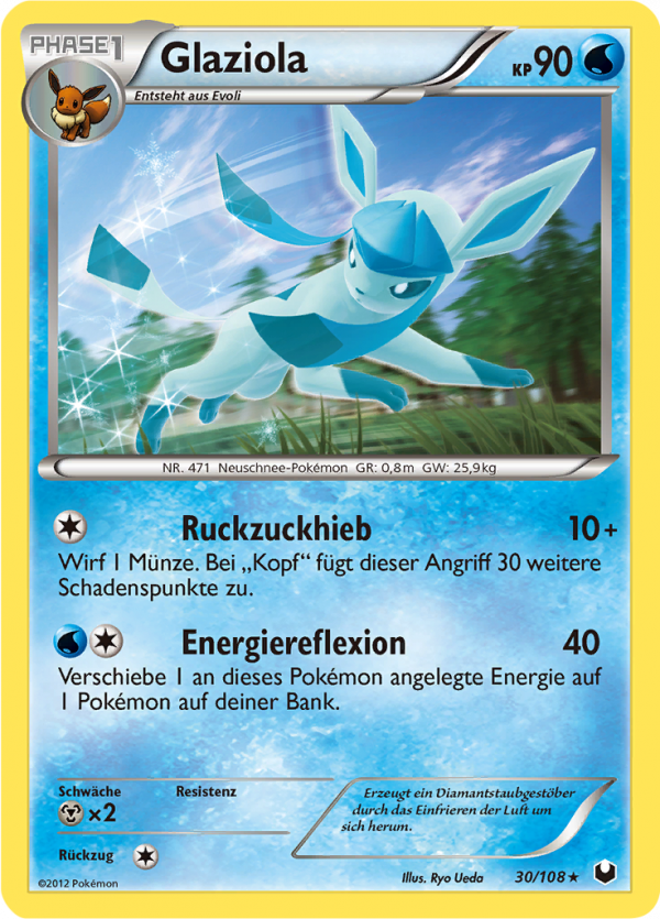 Glaziola 30/108 - Wert, Bild & Seltenheit | Pokemonkarte.de