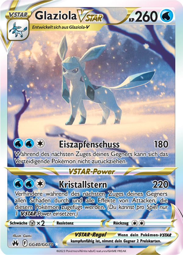 Glaziola VSTAR GG40/GG70 - Wert, Bild & Seltenheit | Pokemonkarte.de