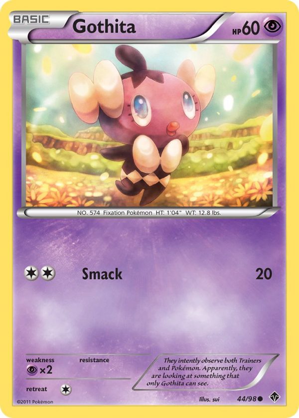 Gothita 44/98 - Wert, Bild, Künstler & Seltenheit | Pokemonkarte.de
