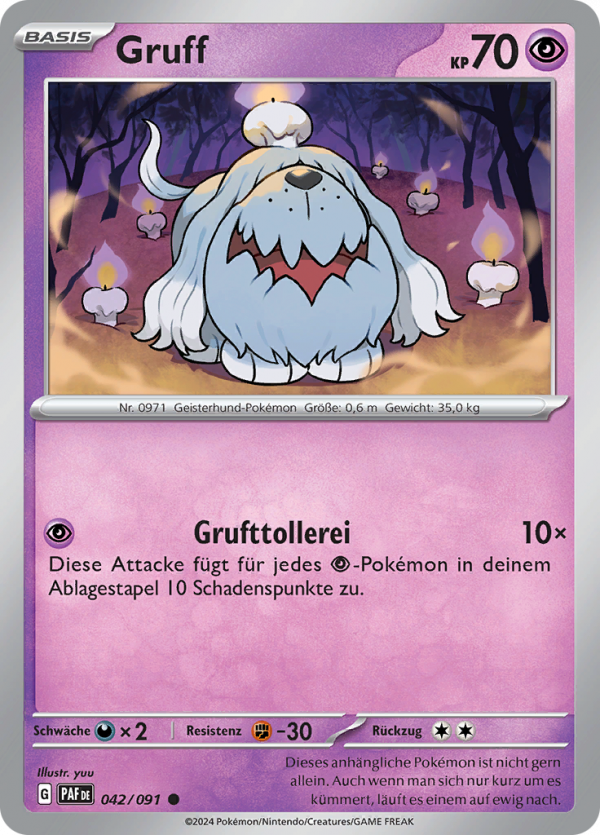Gruff 042/091 - Wert, Bild & Seltenheit | Pokemonkarte.de
