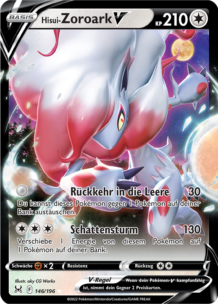 Hisui-Zoroark V 146/196 - Wert, Bild & Seltenheit | Pokemonkarte.de