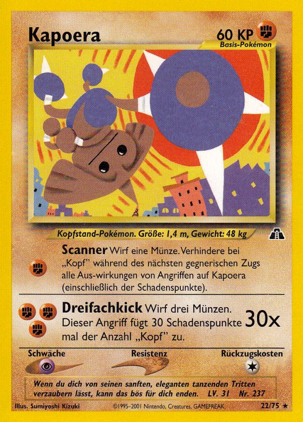 Kapoera 3/75 - Wert, Bild & Seltenheit | Pokemonkarte.de