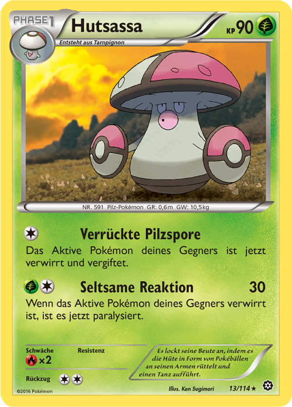 Hutsassa 13/114 - Wert, Bild & Seltenheit | Pokemonkarte.de