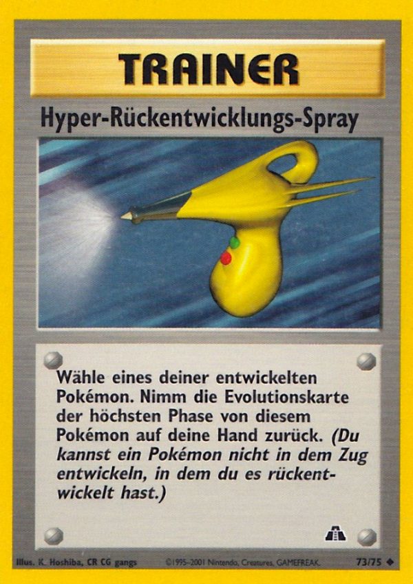 Hyper-Rückentwicklungs-Spray 73/75 - Wert, Bild & Seltenheit ...