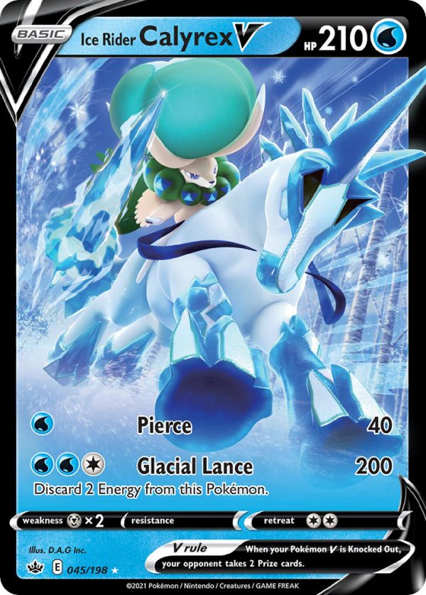 Ice Rider Calyrex V 045/198 - Wert, Bild & Seltenheit | Pokemonkarte.de