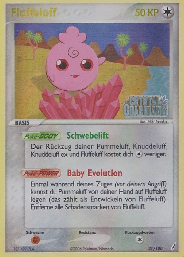 Fluffeluff 21/100 - Wert, Bild & Seltenheit | Pokemonkarte.de